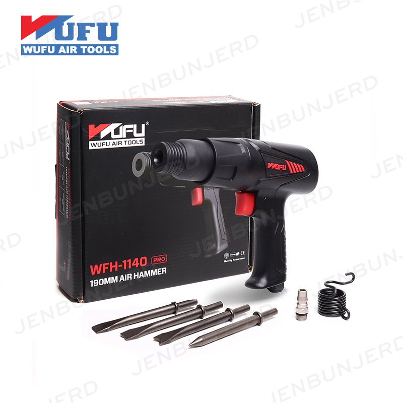 จำหน่าย เครื่องมือช่าง สกัดลม 190 มม. - WUFU WFH-1140 - เจนสโตร์