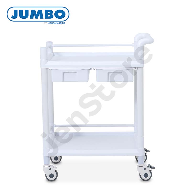 จำหน่าย รถเข็น ABS 2 ชั้น + 2 ลิ้นชัก MDC-2B โครงรถผลิตจากพลาสติก ABS ...