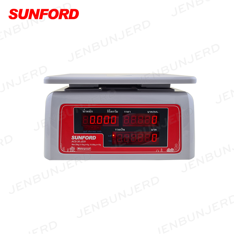 จำหน่าย เครื่องมือช่าง เครื่องชั่งดิจิตอลตั้งโต๊ะ พิกัด 30 กก. SUNFORD ...