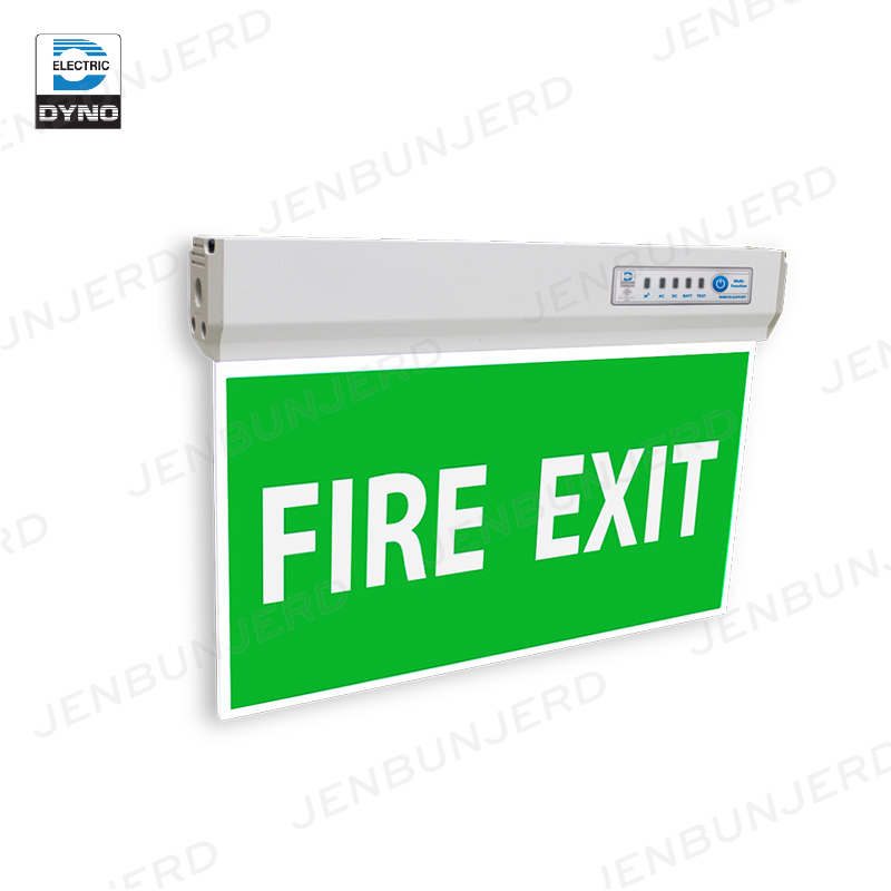 ป้ายไฟทางออกฉุกเฉินแบบติดผนัง 1 หน้า - FIRE EXIT XLF-S10N-1B