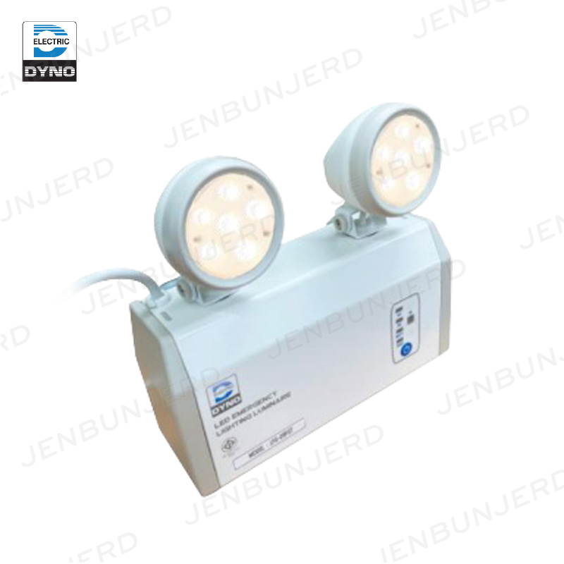 ไฟฉุกเฉิน หลอด LED 2x9 วัตต์ LiFePO4 3.2V 6000mAh - LFG-09P3T(SD)