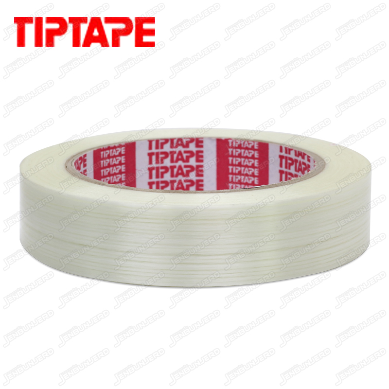 เทปใยสัปปะรด แบบลายตรงถี่ 24 มม.x 30 เมตร TIPTAPE