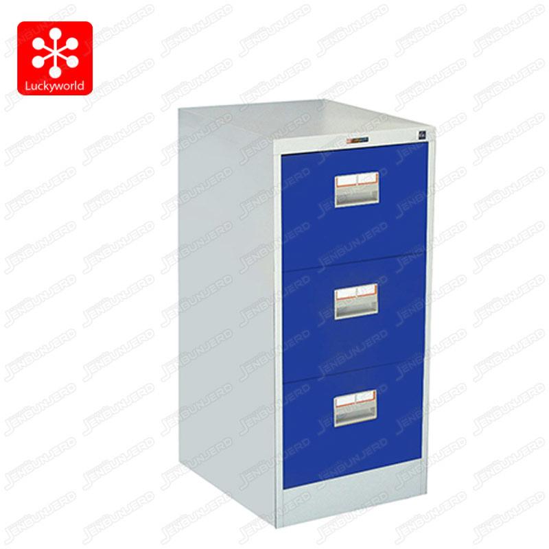 ตู้เก็บแฟ้มแขวนเหล็ก 3 ลิ้นชัก สีน้ำเงิน KCDX-3