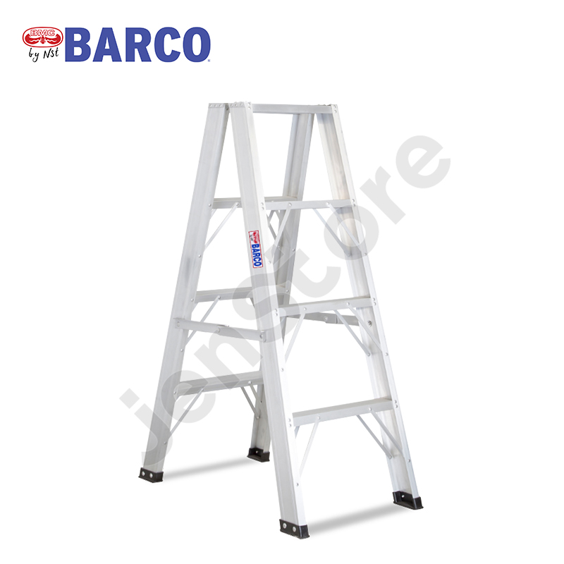 บันไดทรง A สองทาง 4 ขั้น - BARCO