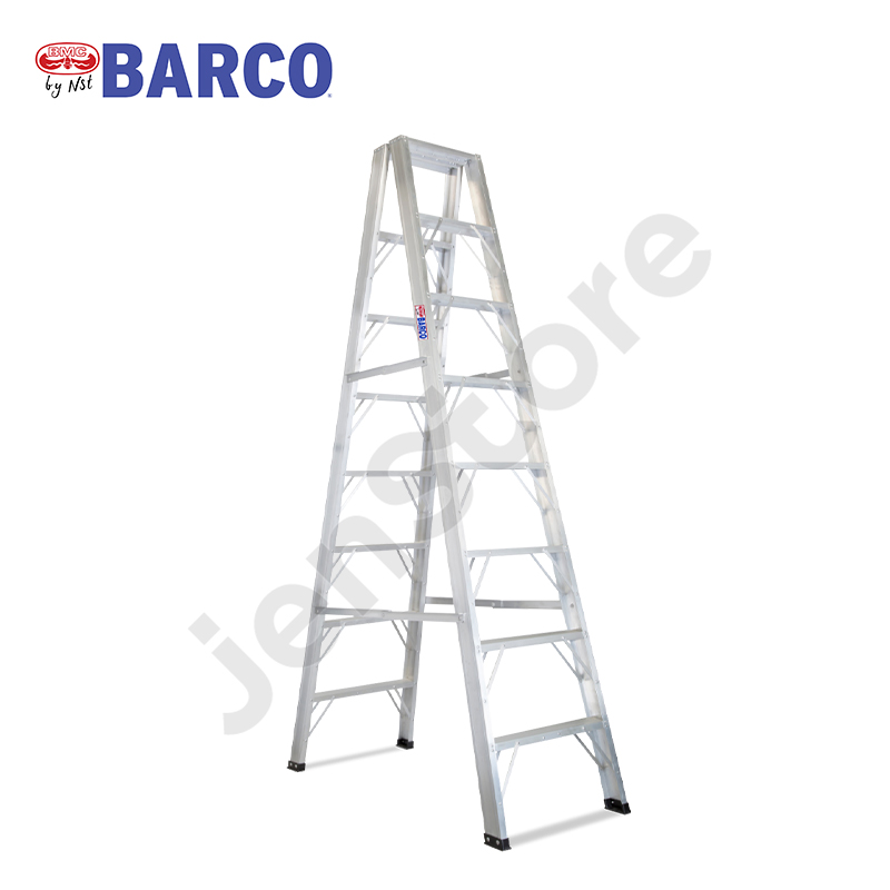 บันไดทรง A สองทาง 8 ขั้น - BARCO