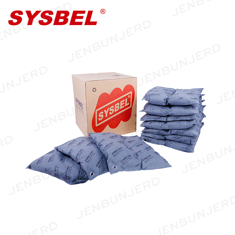 วัสดุดูดซับน้ำมันและสารเคมีทั่วไป SYSBEL (1/10) ชนิดหมอน SUP001