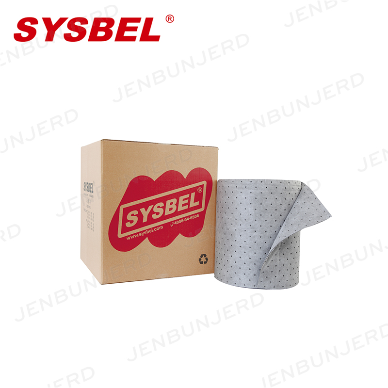 วัสดุดูดซับน้ำมันและสารเคมีทั่วไป SYSBEL ชนิดม้วน SUR001