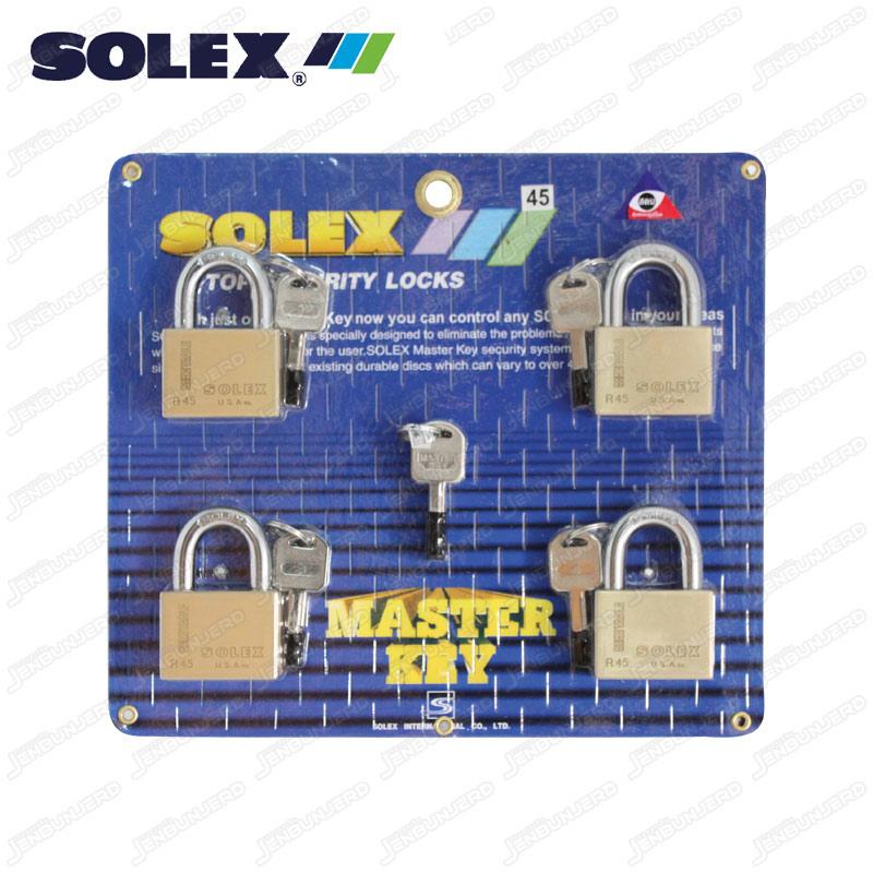 กุญแจแขวนมาสเตอร์คีย์ ห่วงสั้น 5:1 45 มม.