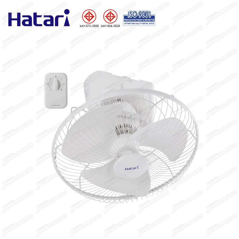 พัดลมโคจร 16" สีขาว HT-C16M8(N)