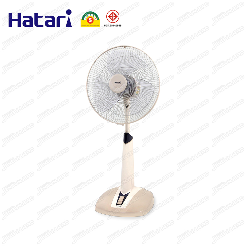 พัดลมสำนักงาน สไลด์ 16" สีน้ำตาล HT-S16M7