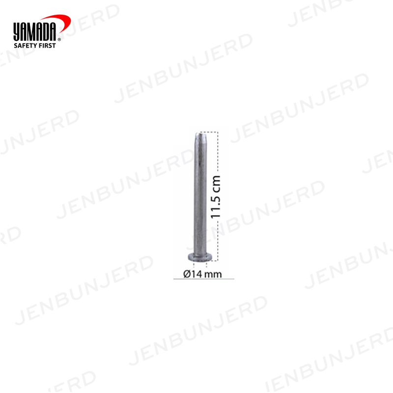 ยางชะลอความเร็ว ตัวปิดมุม สีดำ L175xW350xH50 มม. YMD-B1