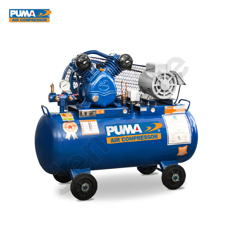 ปั๊มลมสายพานพร้อมมอเตอร์ 1HP ถัง 92 ลิตร PUMA PP21-PPM220V