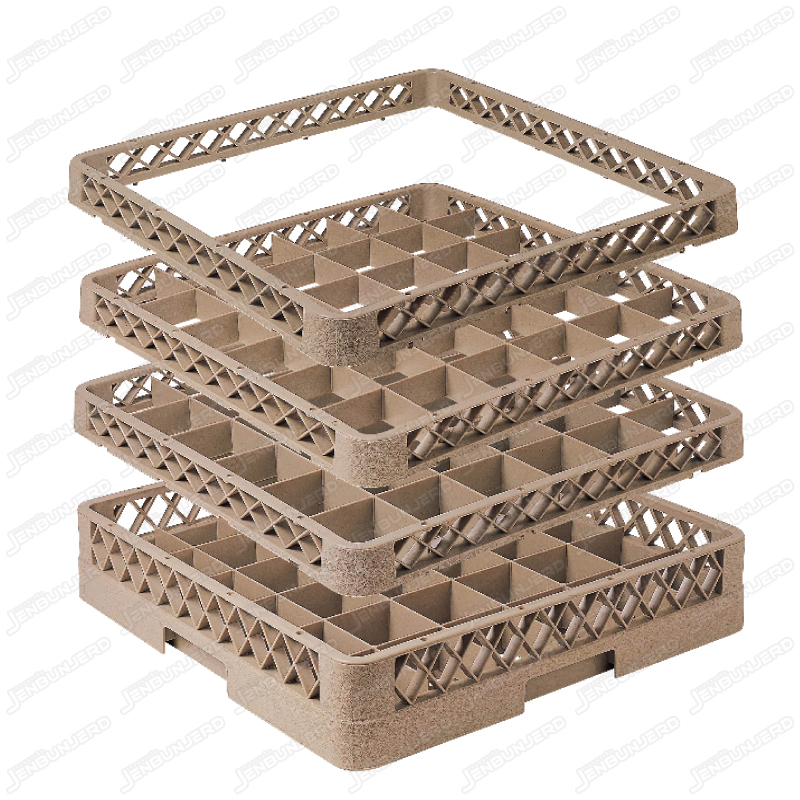 ชั้นเพิ่มความสูง สำหรับลังคว่ำแก้ว 25 ช่อง - J-253