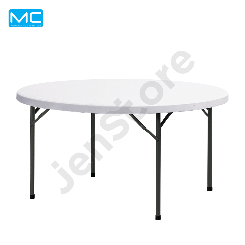 โต๊ะพับ HDPE ทรงกลม Dia.1500x740 มม. MC-150R