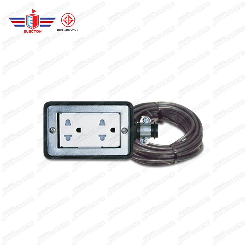 Trailing Socket with Cable 2 Sockets & Cable Length 10 m ERB-P231510