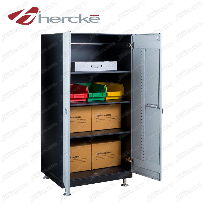 ตู้ช่างตั้งพื้น บานเปิด 4 ชั้น สีเทา HK-54